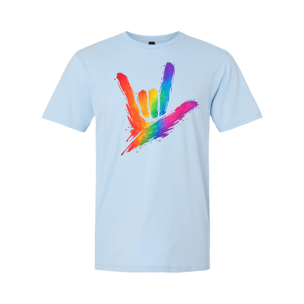 Rainbow ILY by Fortyxfive - Unisex T-Shirt – FORTYXFIVE